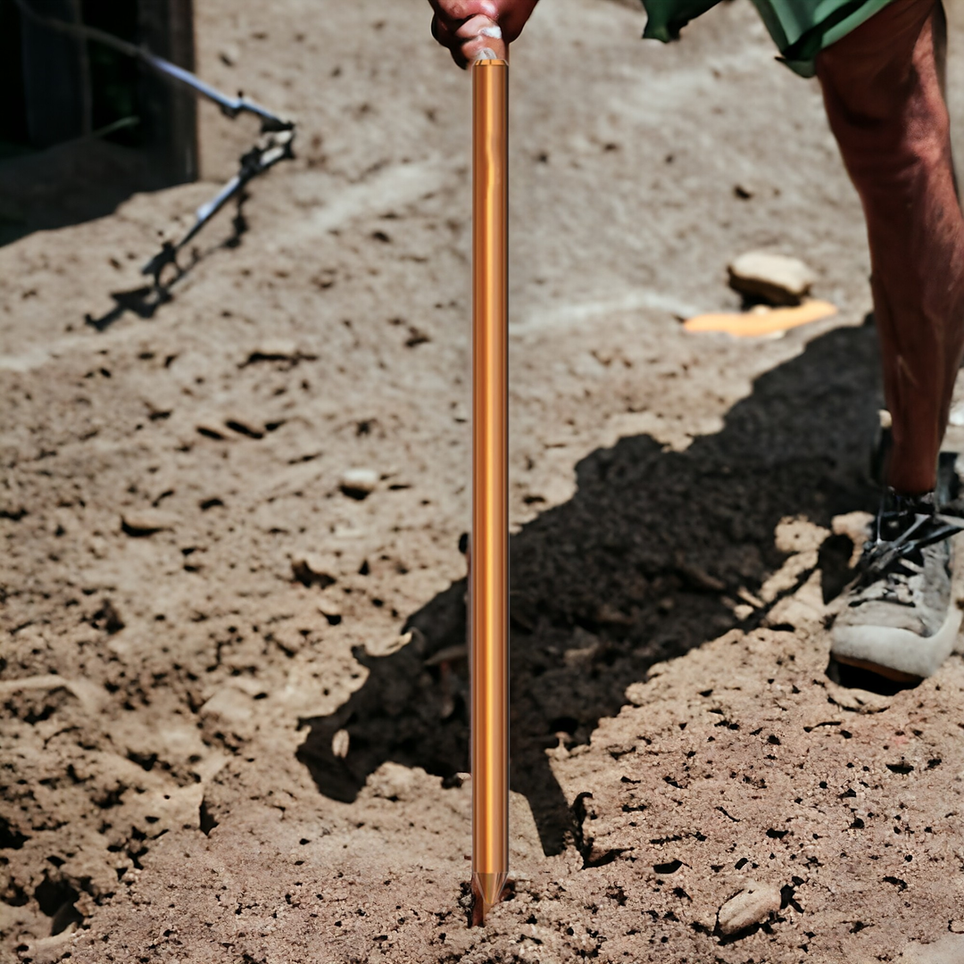 Copper Bonded Ground Rods | 4ft-10ft | Conversions Tech