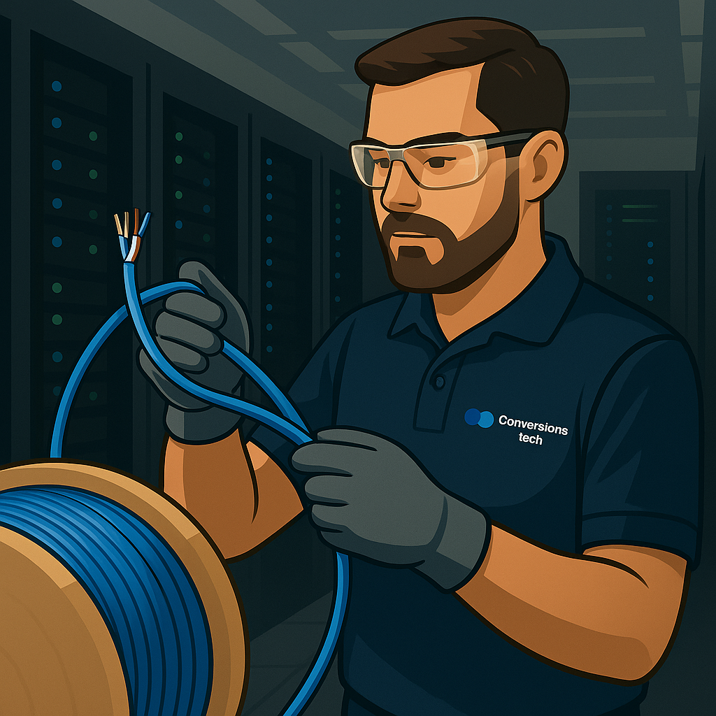 Category 6 bulk cable | Plenum | CMR | Pull Box | CAT6 – Conversions Tech