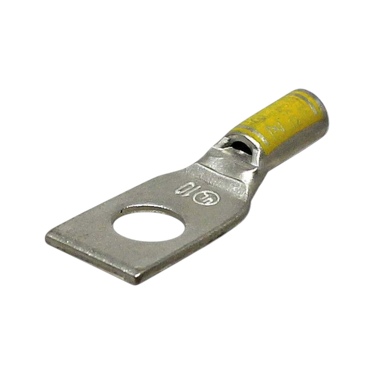 Copper Short Barrel One Hole Compression Lugs 10 AWG 1/4 Bolt Size ...