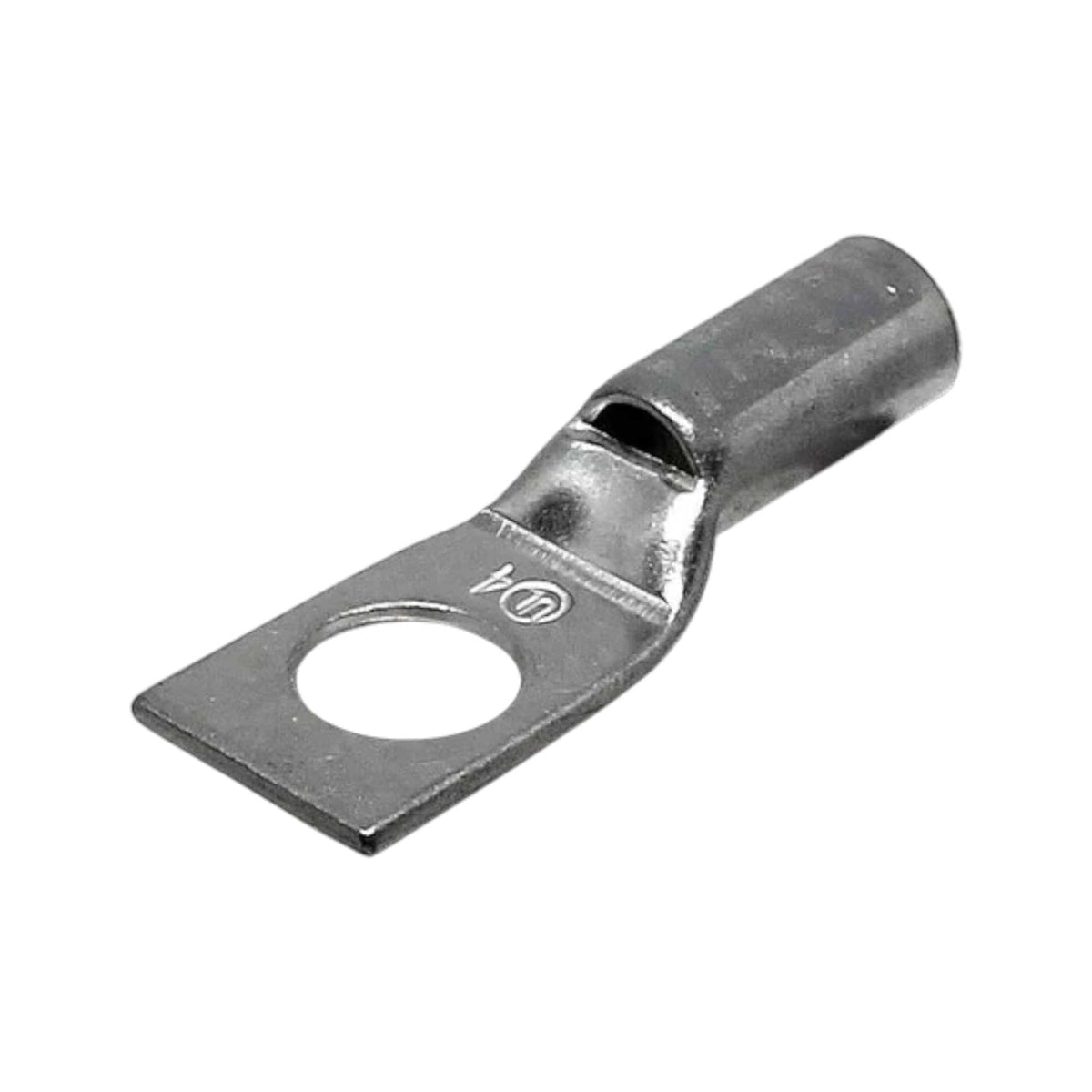 Copper Short Barrel One Hole Compression Lugs 4 AWG 1/2-inch Bolt Size ...