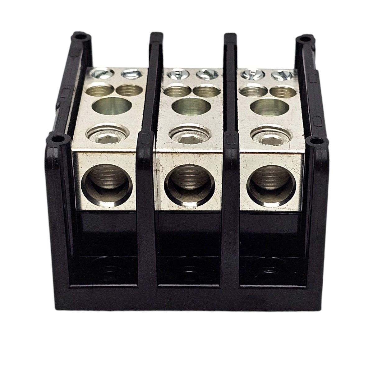 Power Distribution Block 3 Pole 1 input 4 output 600 VAC 175 AMP ...