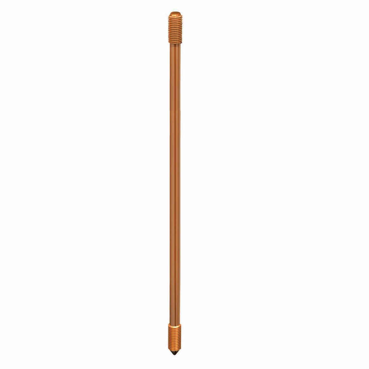 Sectional Copper Bonded Steel Grounding Rod 1/2 X 6 FT — Conversions Tech