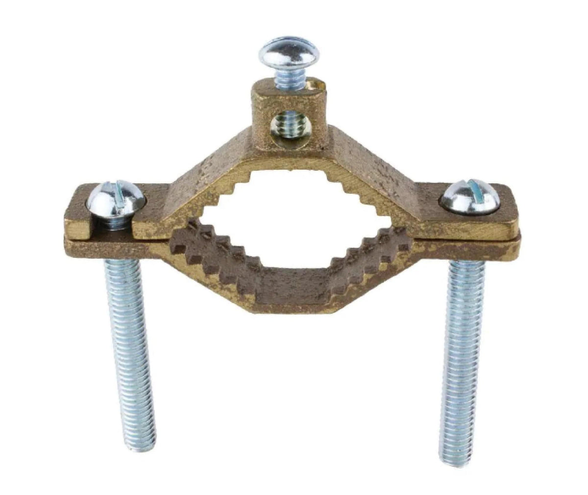 1-1/4 in. to 2 in. Bronze Ground Clamp for 10 - 2 AWG — Conversions Tech