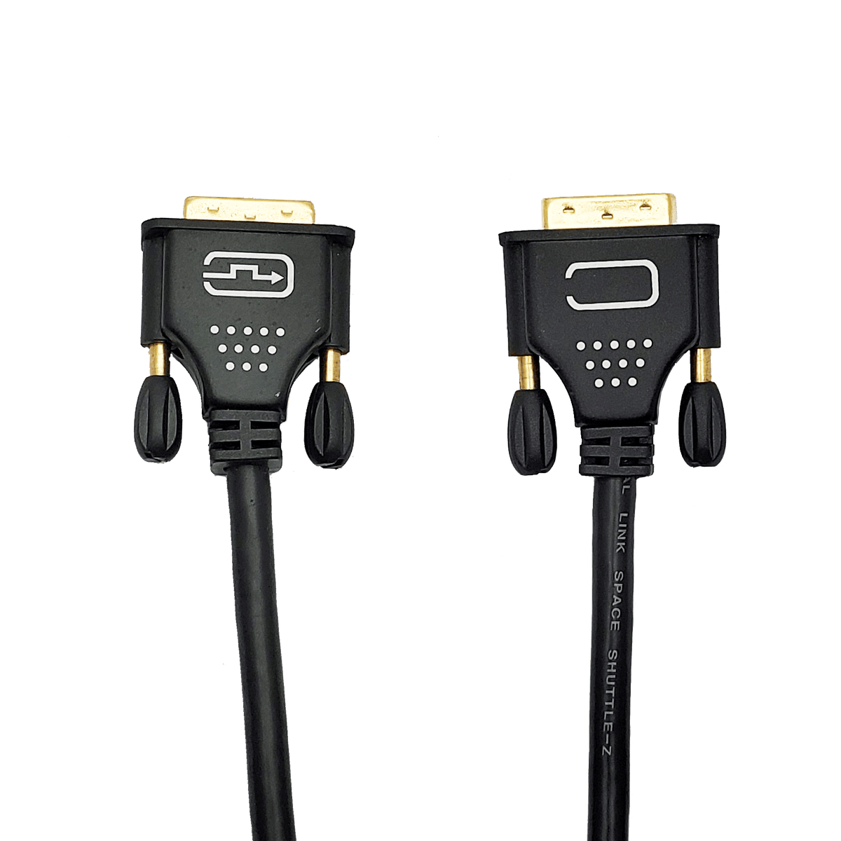 50 Foot DVI to DVI Premium Cable with Black Aluminum Mold – Conversions ...