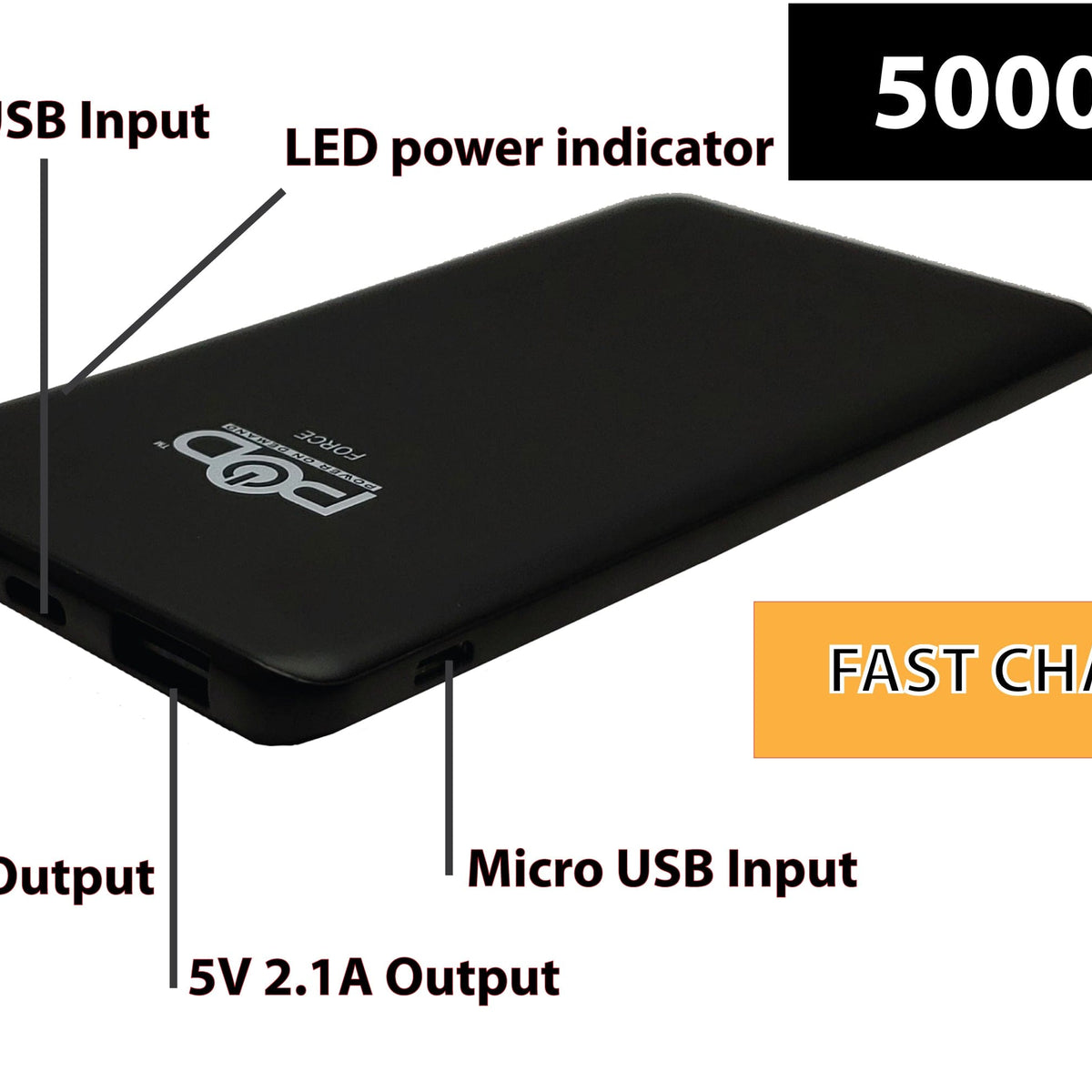 POD Power Bank | Mobile Phone Charger | Slim Design – Conversions Tech